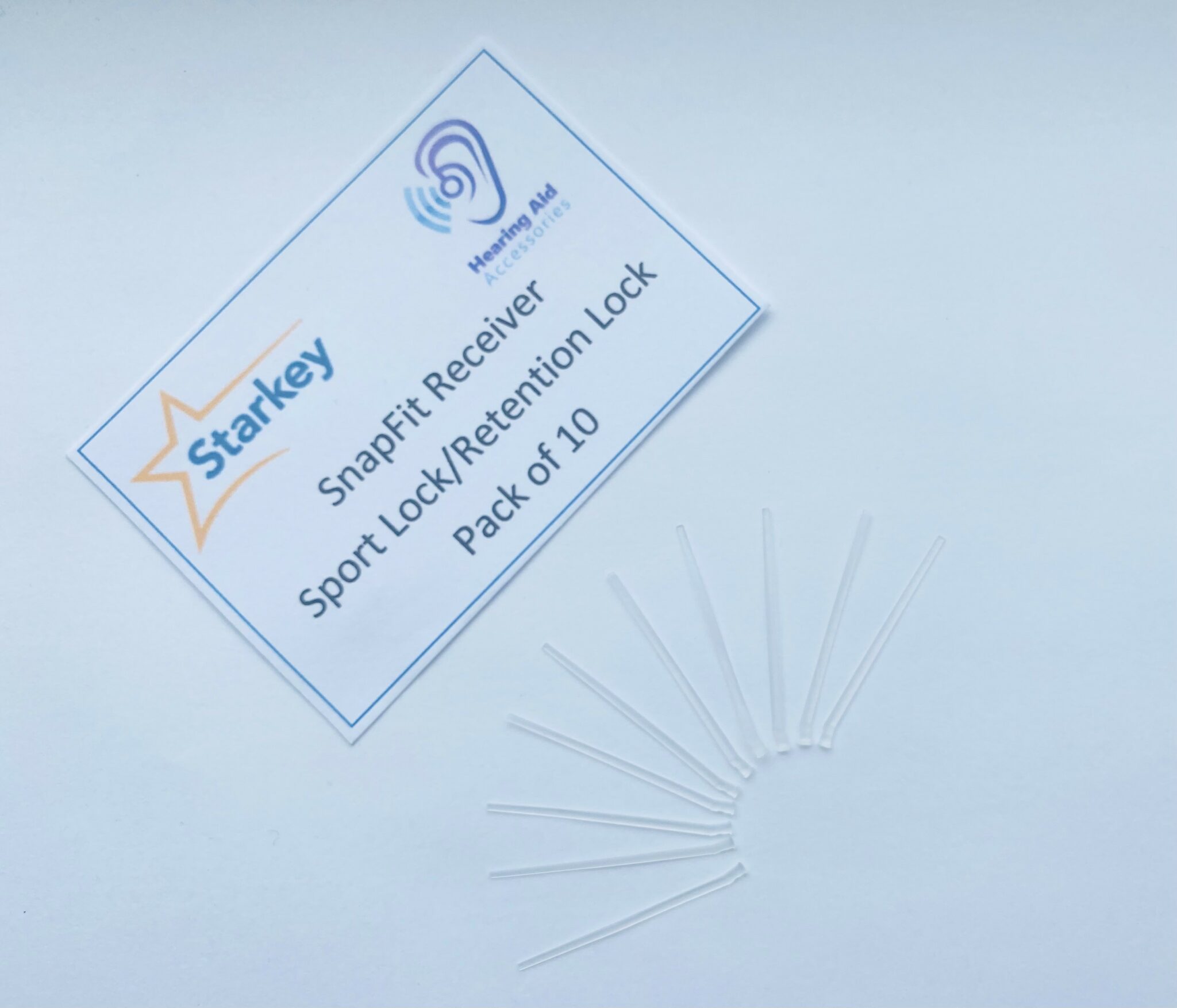 Starkey Sports Lock/Retention Locks - 20 pack - Hearing Aid Accessory