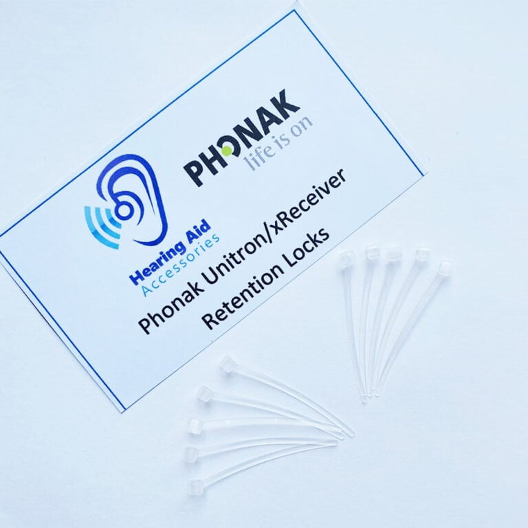 Phonak Retention Locks for xReceiver/Unitron Hearing Aids - Hearing Aid ...